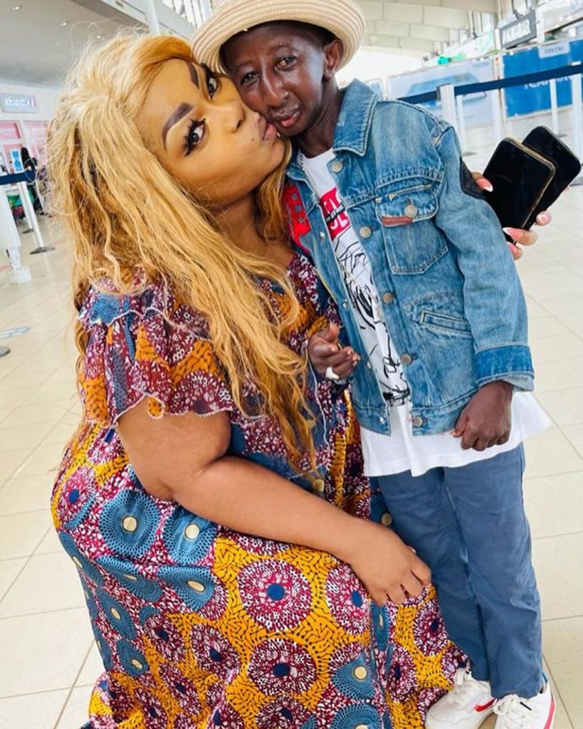 Grand P et sa future femme Eudoxie Yao - Nollymove