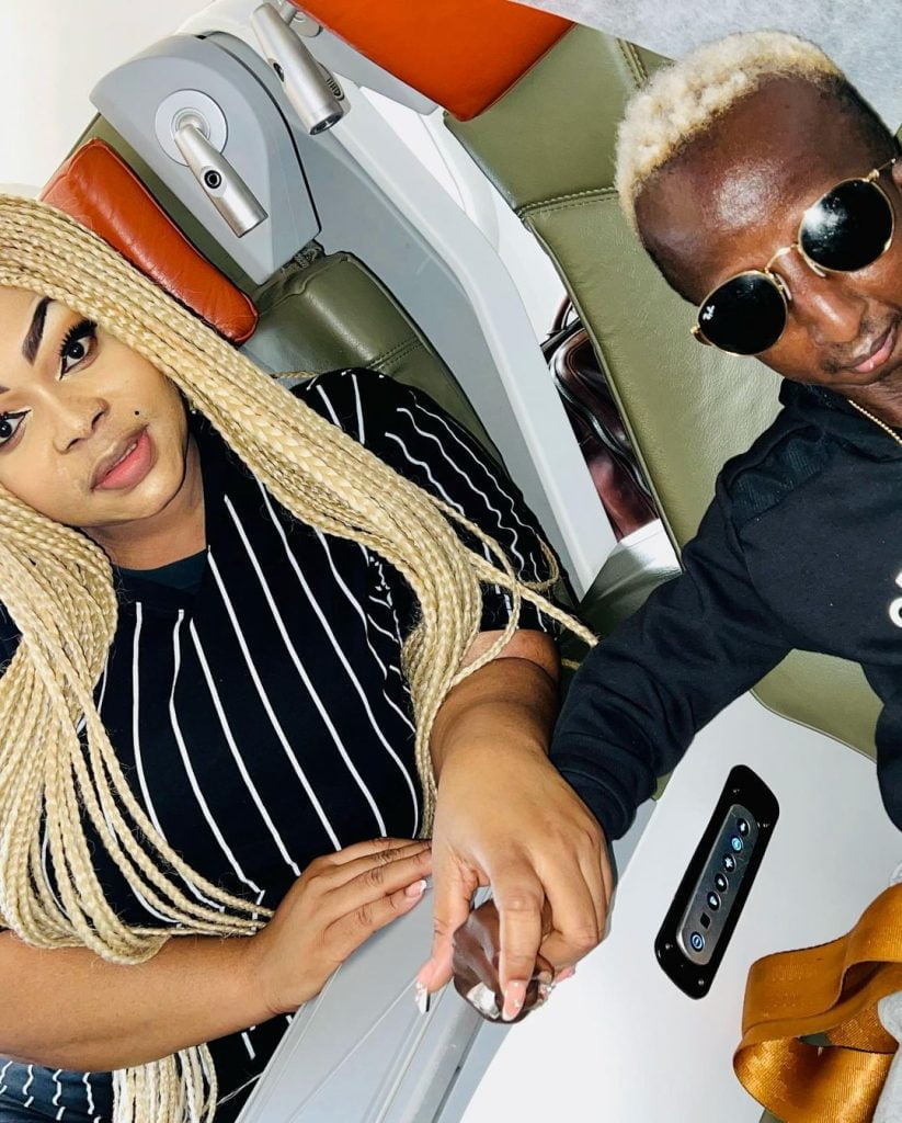 Grand P et sa future femme Eudoxie Yao - Nollymove